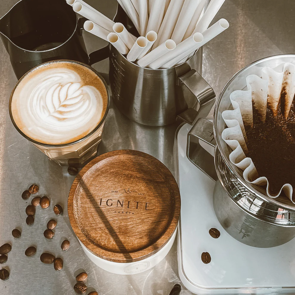 IGNITE CANDLE coffee shop aroma candle – iHYGGE